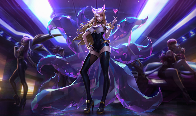 女 DJ Soda 变身“九尾妖狐”K/DA 阿狸，cosplay 比原版更性感 - 趣画阁