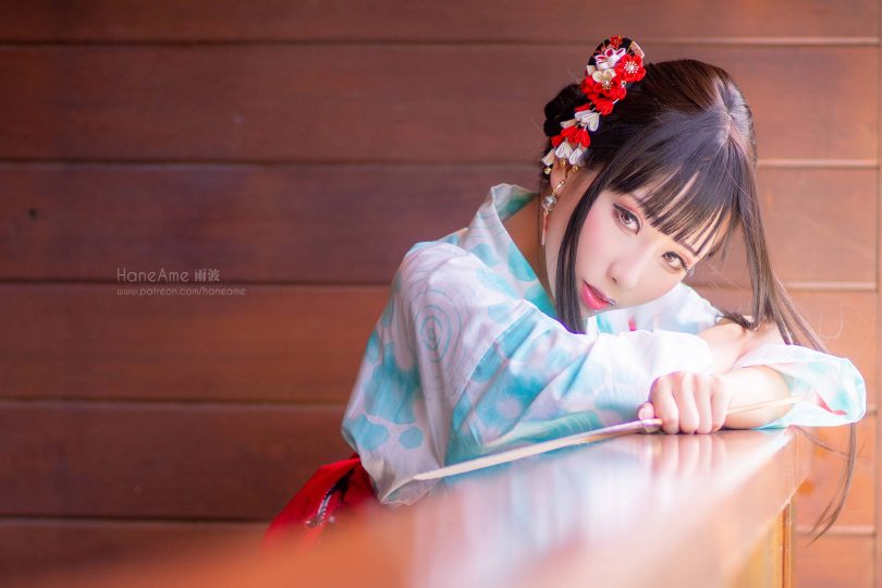 雨波HaneAme_温泉cos图包 | 雨波HaneAme_Hot spring cos作品 [100P1V-147MB] - 趣画阁