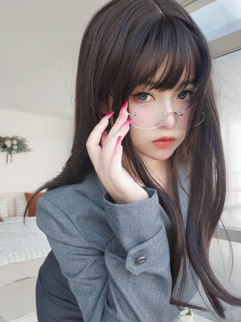 原神COS：rioko凉凉子的申鹤cosplay，再现美若仙境(原神cos角色) - COS森林