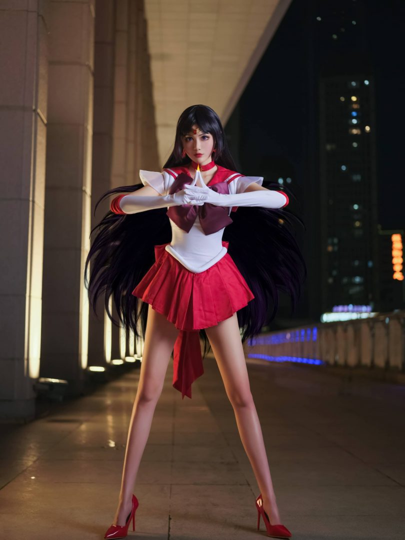 一米八的大梨子cos火野丽 | 一米八的大梨子_美少女战士·火野丽cos [47P-644MB] - 趣画阁