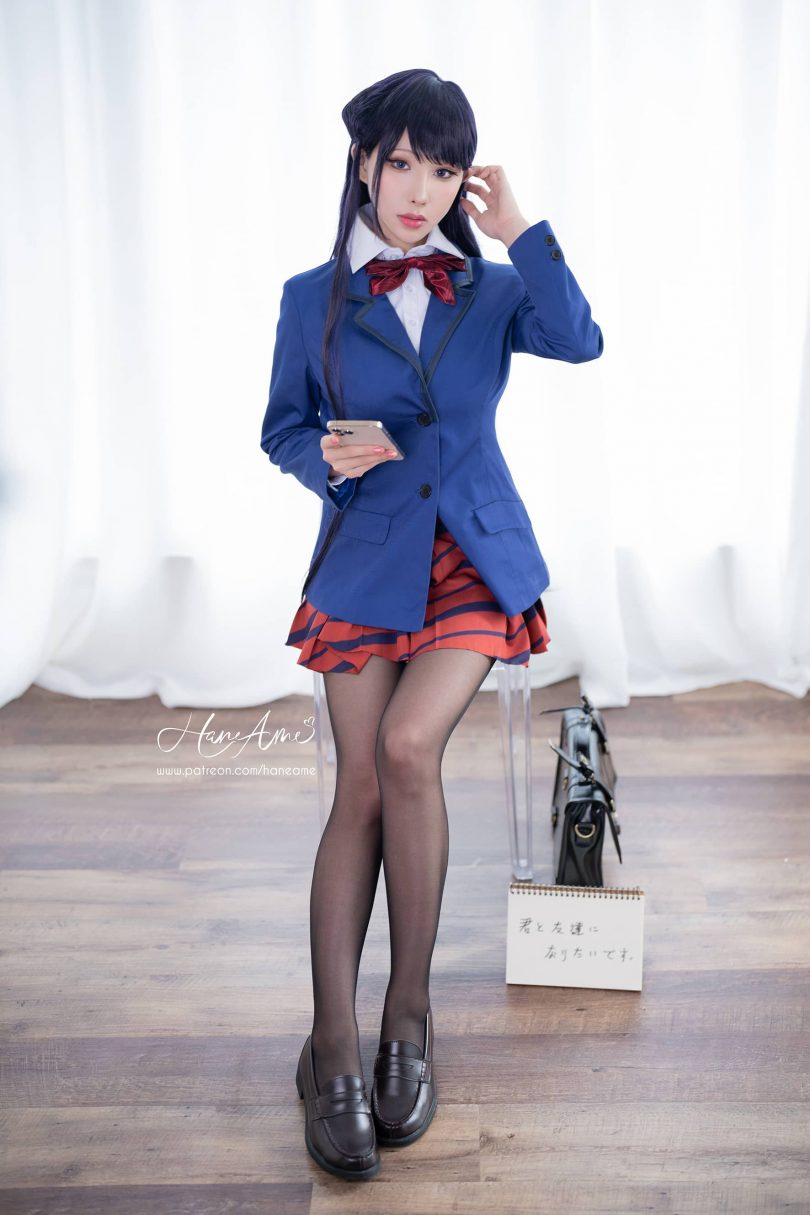 雨波_HaneAme cos古见硝子 | 雨波HaneAme_ Komi Shouko·古见硝子cos [24P-44MB] - 趣画阁