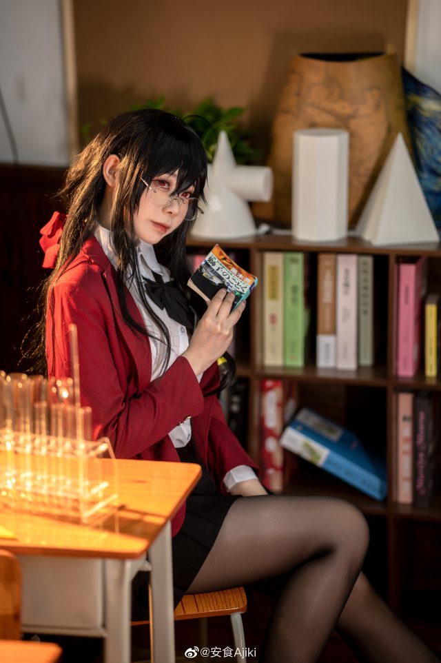 安食Ajiki cos《碧蓝航线》大凤JK，带来放学后的甜蜜时光 - 趣画阁