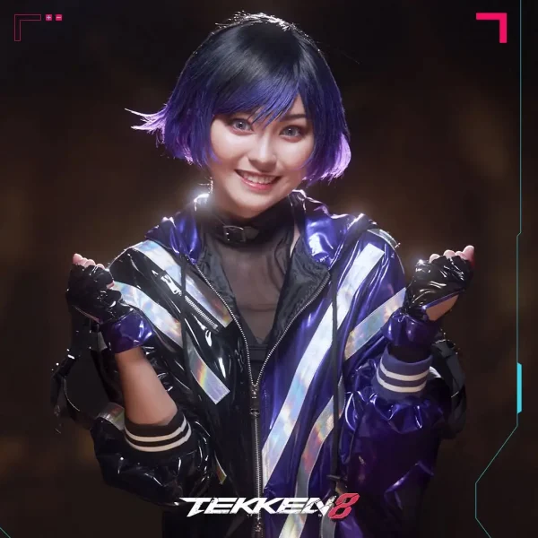 可爱与炫酷的完美碰撞：coser Mercyuyu化身铁拳8的蕾娜 - 趣画阁