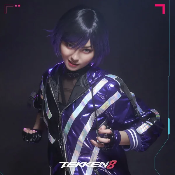 可爱与炫酷的完美碰撞：coser Mercyuyu化身铁拳8的蕾娜 - 趣画阁