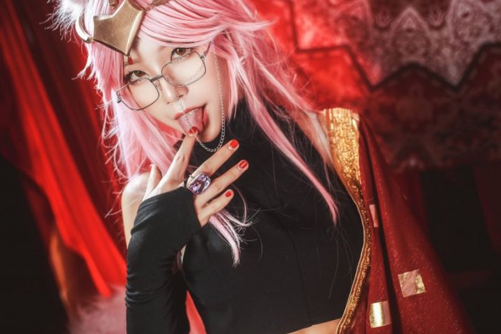 水淼aqua cos作品 | 水淼aqua_玉藻前·柯杨斯卡娅cos [12P-171MB] - 趣画阁