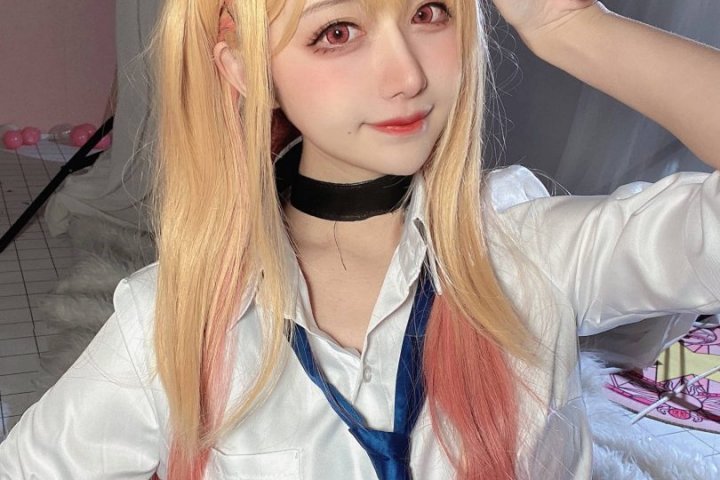 Shika小鹿鹿cos作品 | Shika小鹿鹿_更衣人偶坠入爱河·喜多川海梦cos [23P1V-164MB] - 趣画阁